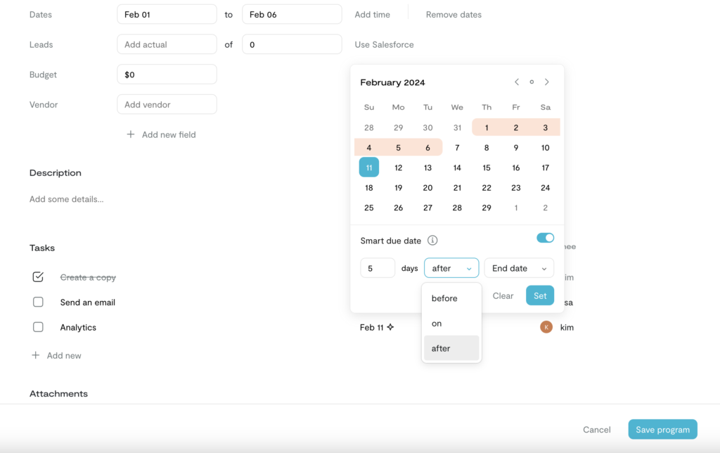 Smart Due Dates - Growegy